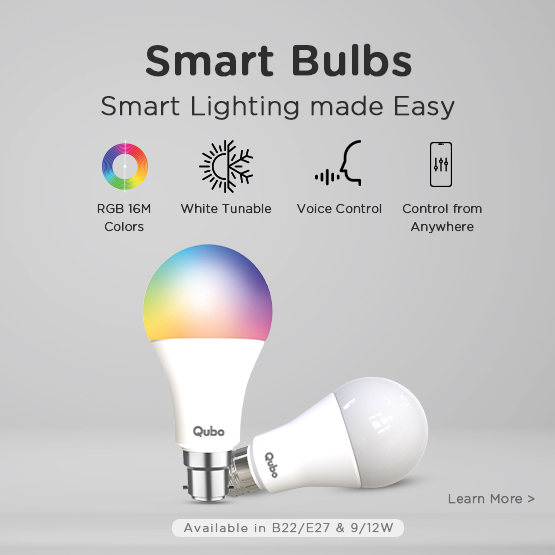 Qubo Smart Lighting & Control - Convenience at your Fingertips