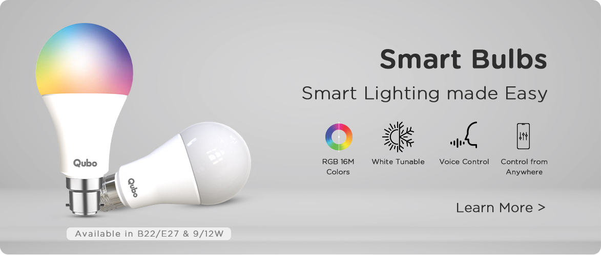 Qubo Smart Lighting & Control - Convenience at your Fingertips