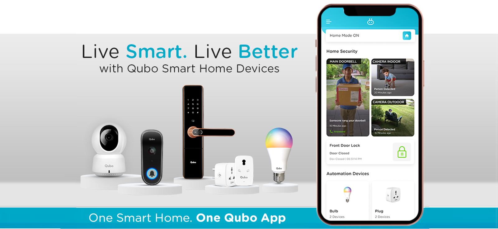 Qubo Smart Lighting & Control - Convenience at your Fingertips